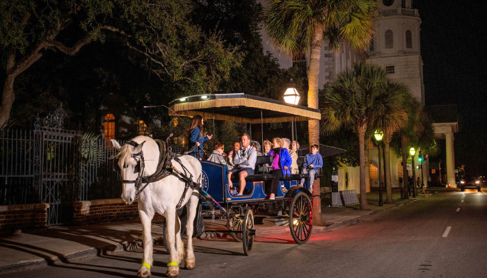 Horse and Carriage Haunted Ghost Tour